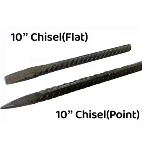 Chisel 10” Flat Point Metal Pahat Concrete Chisel Shopee Malaysia