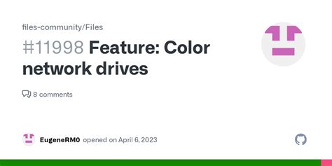 Feature Color Network Drives · Issue 11998 · Files Communityfiles