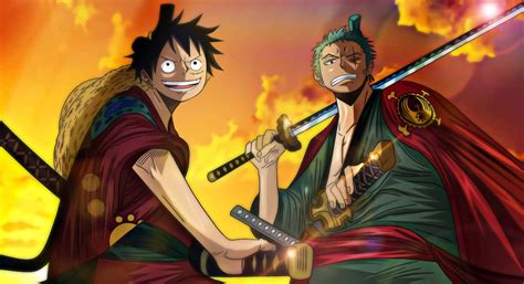 Download One Piece Anime Luffy Zoro Wallpaper