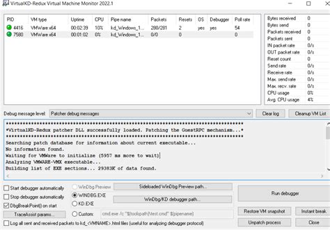 Issue With Latest Version Of WinDBG Preview Issue 47 4d61726b VirtualKD Redux GitHub