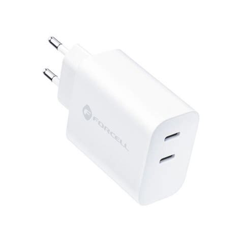 Hálózati Töltőfej Adapter 2db Usb C Type C Port Pd és Q