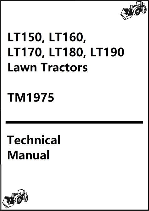 John Deere LT150, LT160, LT170, LT180, LT190 Tractors Technical Manual – AutoManualhub