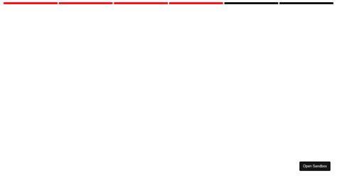Discrete Progress Bar Codesandbox