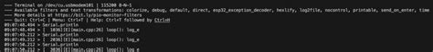 USB Settings For Logging With The ESP S In PlatformIO ThingPulse