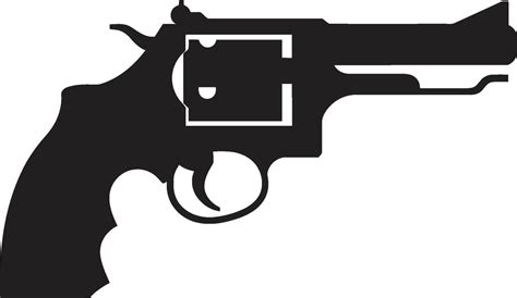 trigger elegance insignia chic revolver logo for striking impact