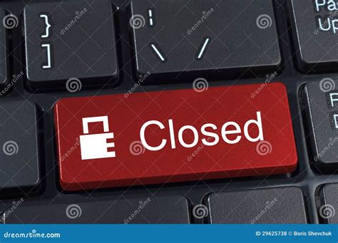 Closed Button Keyboard With Icon Padlock Stock Illustration Illustration Of Closeup Color