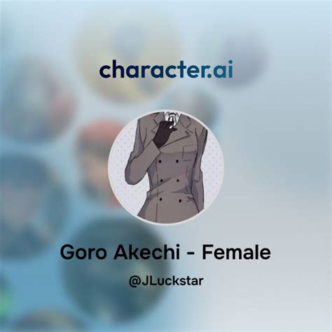 Chat With Goro Akechi Female Character Ai Ai Chat Reimagined