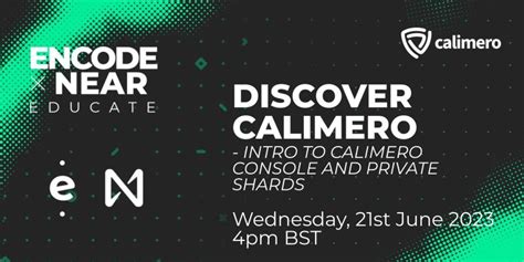 Calimero Network On Linkedin Sharding Enterpriseblockchain