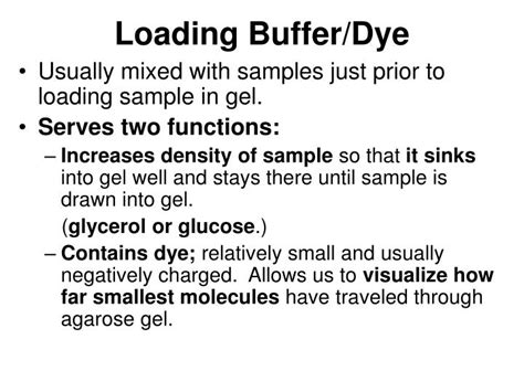 Sample Buffer Vs Loading Buffer At Zane Stirling Blog