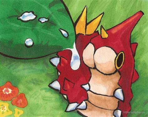 265 Wurmple By Little Ampharos On Deviantart Pokemon Art Pokemon