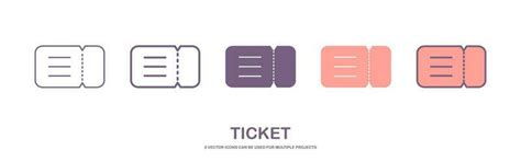 Ticket Shape Vector Art Icons And Graphics For Free Download