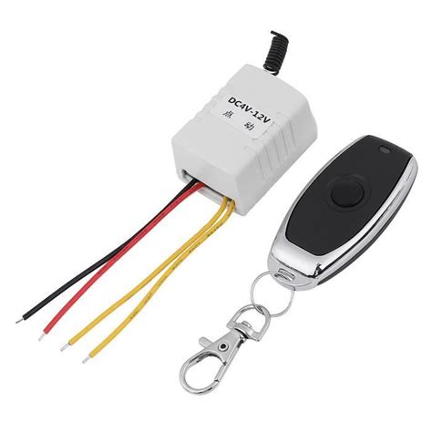 Msa Télécommande De Relais Sans Fil Emetteur 4v 5v 6v7 4v 9v 12v Avec