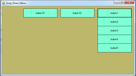How To Create A Drop Down Menu In C C JAVA PHP Programming