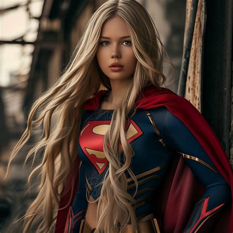 Ai Supergirl Young Beauty 16 By Bradbarry2 On Deviantart