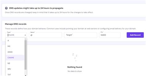 How To Add Cname Record In Hostinger Hostwizly