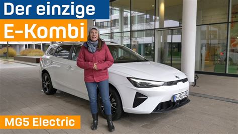 MG5 Electric: So gut ist der weltweit erste E-Kombi | EFAHRER - YouTube