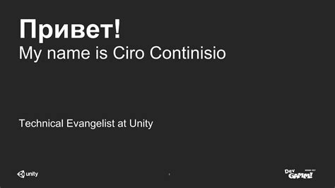 Machine Learning In Unity How To Give Your Game Ai A Real Brain Ppt