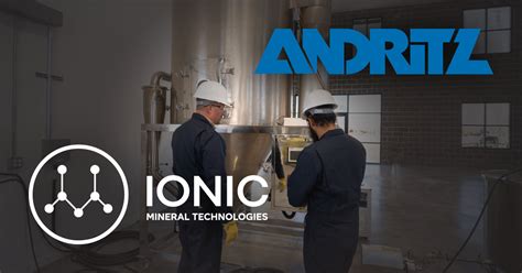 Ionic Mineral Technologies Partners With Andritz On Nano Silicon Mass Production For Electric