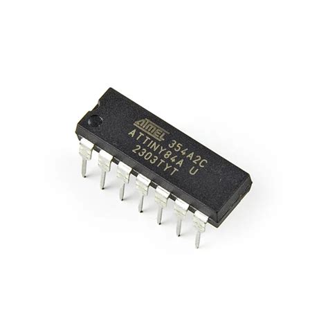 Pin ATtiny Microcontroller IC Spark Electronics Company