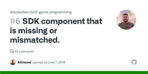 sdk component that is missing or mismatched · issue 6 · discosultan