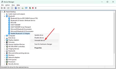 A Bluetooth Illesztőprogram újratelepítése Windows 11 Rendszeren