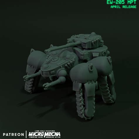 3d Printable Type 18 Mpt By Micromecha
