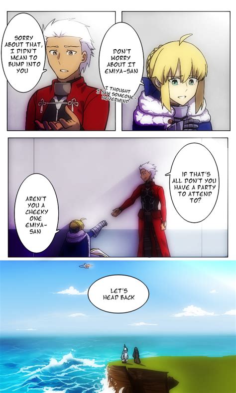 Artoria Pendragon Archer Merlin And Kay Fate And More Drawn By Lazyartlazy Danbooru