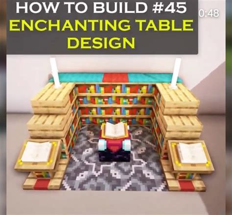 How To Build 45 Enchanting Table Design