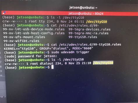 Issue With Ttygs0 Permissions Jetson Orin Nano Nvidia Developer Forums
