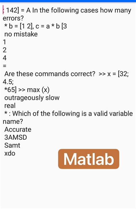 Solved 142 A In The Following Cases How Many Errors B