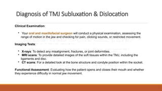 Difference Between TMJ Subluxation And Dislocation Pptx PPTX