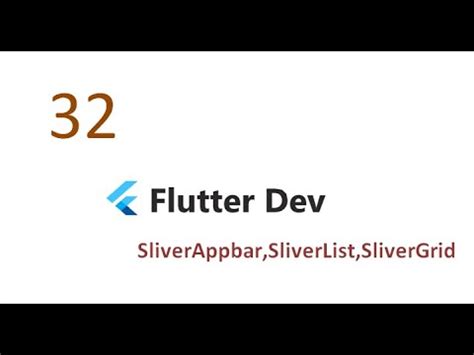 How Create SliverAppbar SliverList SliverGrid In Flutter Hindi Urdu YouTube
