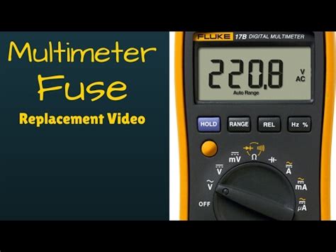 How to Replace Fuse on a Multimeter | Explained - YouTube