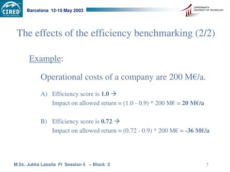 Ppt Data Envelopment Analysis In The Benchmarking Of Electricity