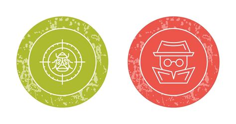 Bug Target And Hacker Icon 32551856 Vector Art At Vecteezy