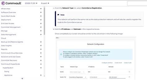 Commvault Hyperscale X Reference Architecture For Tagged Vlan With