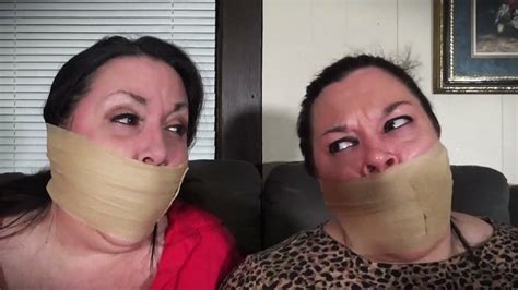 Gina Surprised And Instructed To Tape Up Courtney And Double Gagged Gina Rae Michaels B