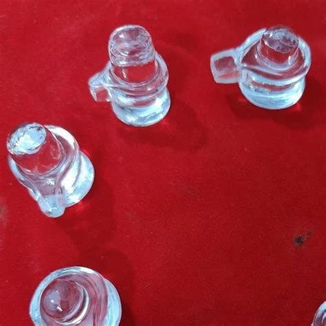 White Crystal Shiv Lingam Home 4 Inch At Rs 11 Gram In Jaipur Id 2850306296255