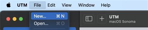 how to install macos sonoma in a virtual machine with utm