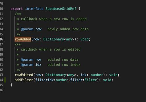I Wish To Pass A Parameter To Populate Filter Issue Supabase Grid GitHub