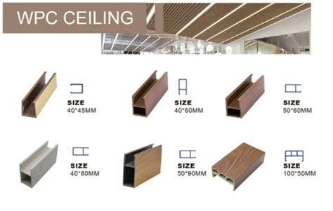 China Customized Wpc Ceiling Panel Manufacturers Suppliers Factory