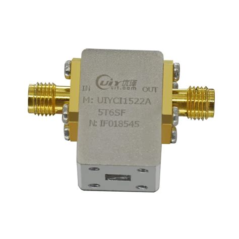 High Isolation 20db Rf Coaxial Isolators 5 0 To 6 0ghz Forward Power