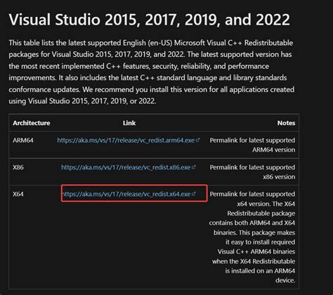 Vc2022 X64 Runtime 安装失败，解决无法找到网络资源vcruntimeminimumx64msi Lamirs