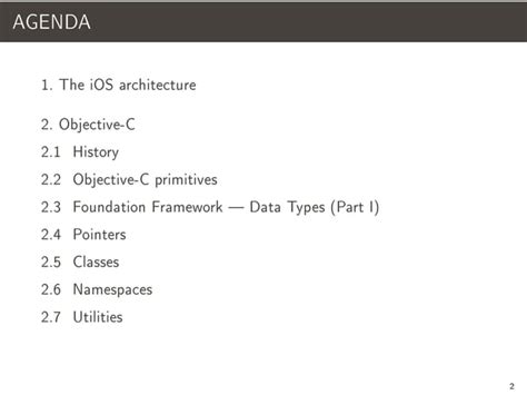 Introduction To Ios And Objective C Ppt