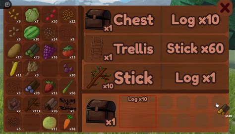 Crafting Menu Ui Art Design Support Developer Forum Roblox