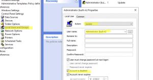 Disable Local User Accounts In Windows With Gpo And Powershell Power Sysadmin Blog