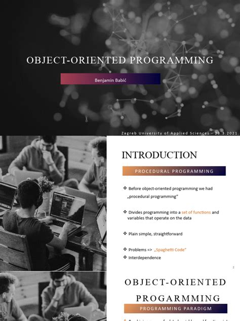 Oop Basics For Students Pdf Class Computer Programming