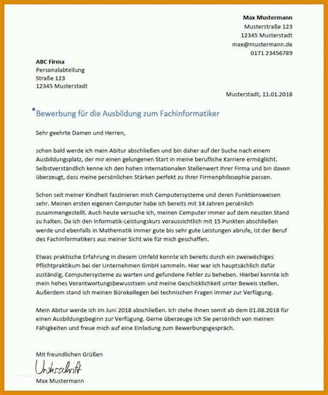 Erstaunlich Bewerbung Als Fachinformatiker Fachinformatikerin 369333