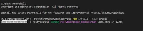 simple qrcode generator using spfx