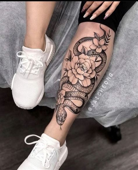 15 Tatuajes Que Puedes Llevar En Tus Piernas Con Estilo
